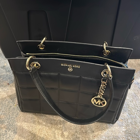 Michael Kors | Bags | Mk Susan Medium Quilted Leather Satchel | Poshmark